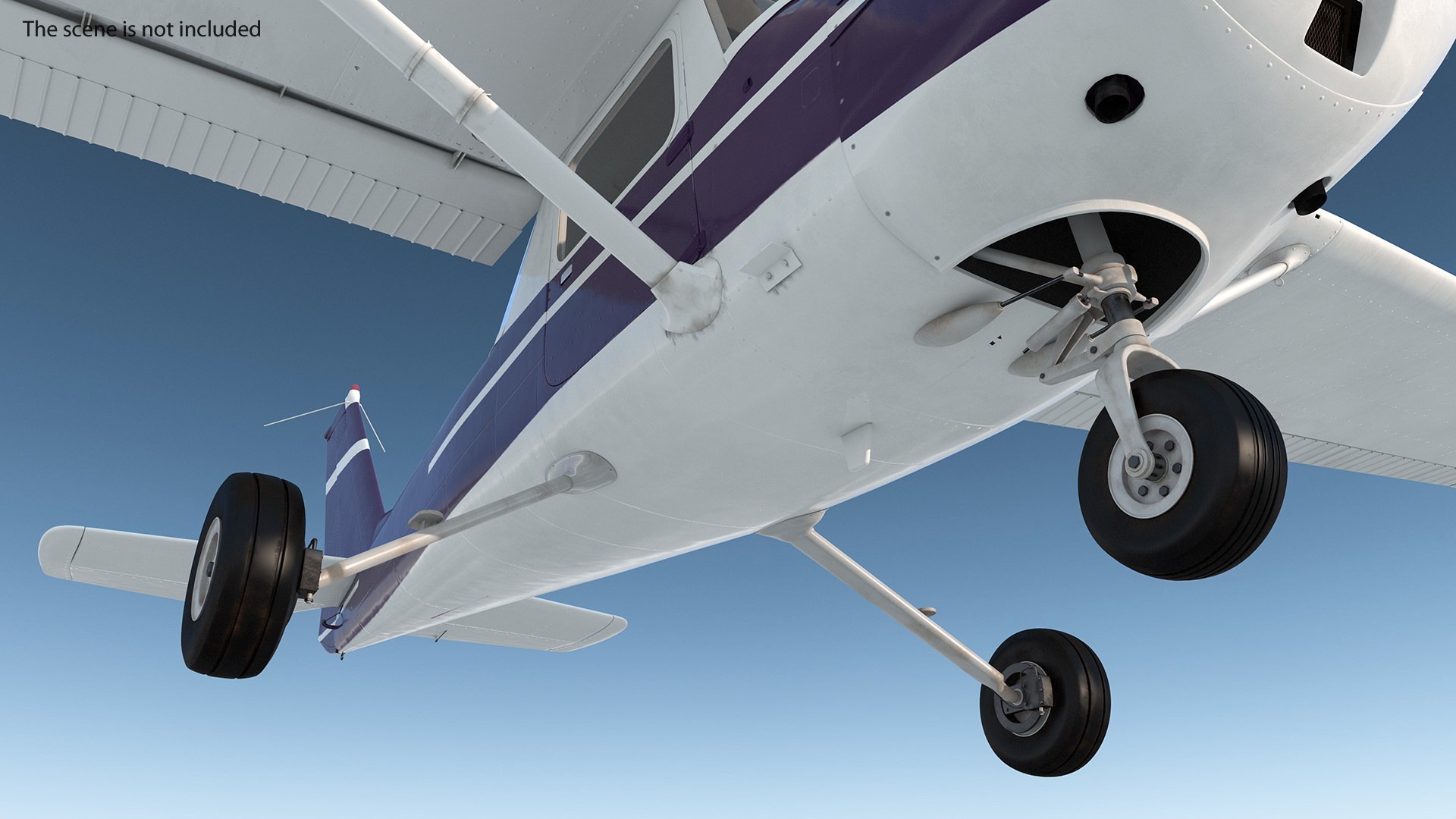 Small Aircraft Landing Gear Model - TurboSquid 1545399