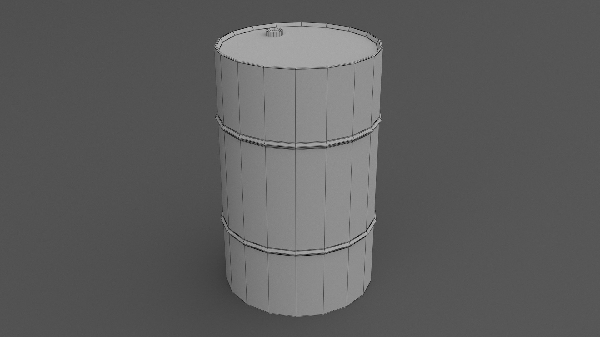 Shell barrel 3D model - TurboSquid 1566750