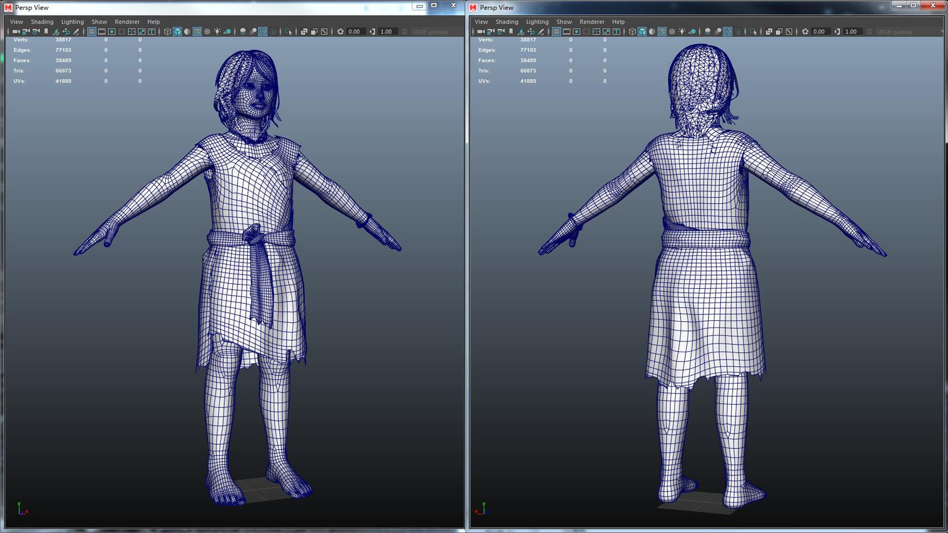 Primitive Woman 3D Model - TurboSquid 2056060