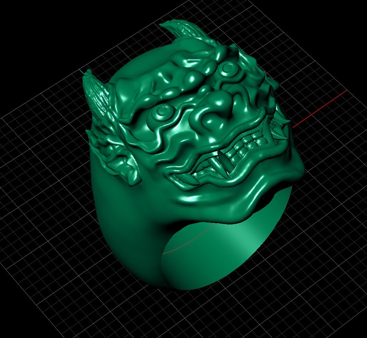 Devil Ring 3D Model - TurboSquid 1965942
