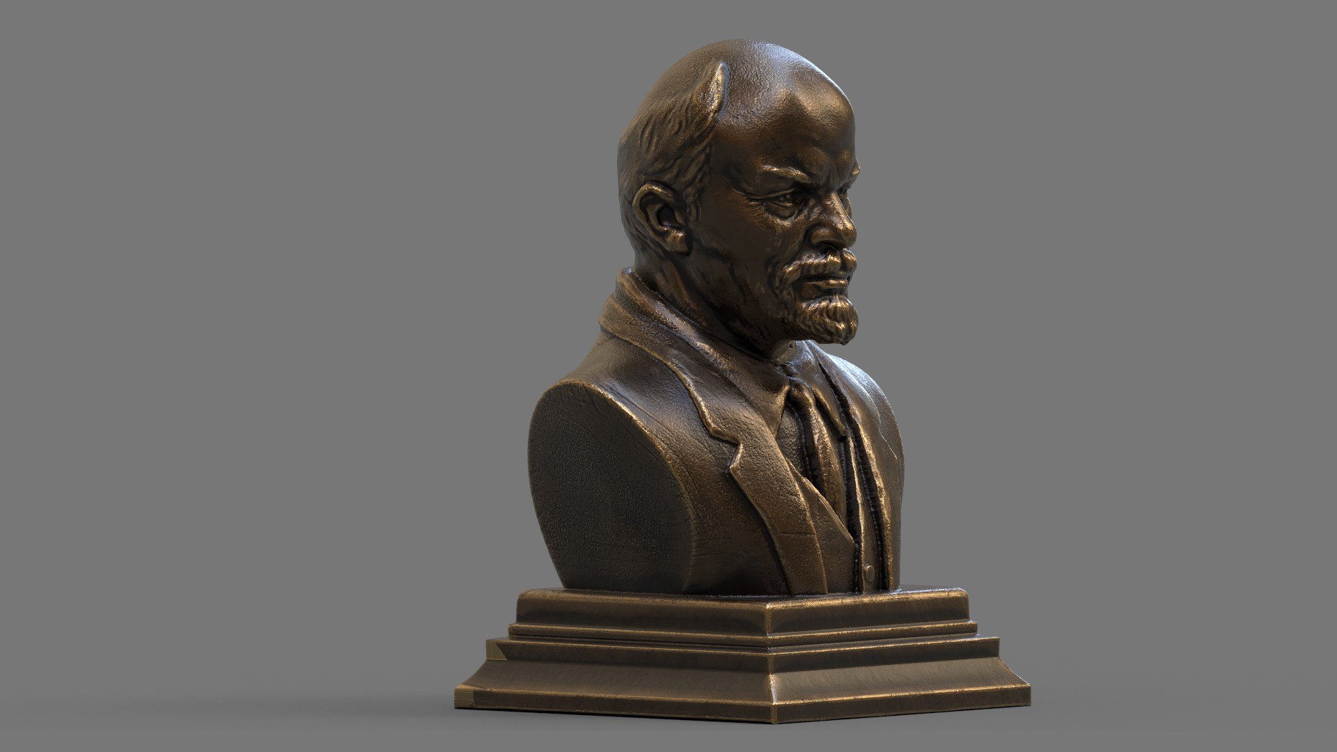 Vladimir Lenin Statue 3D Model - TurboSquid 2408709