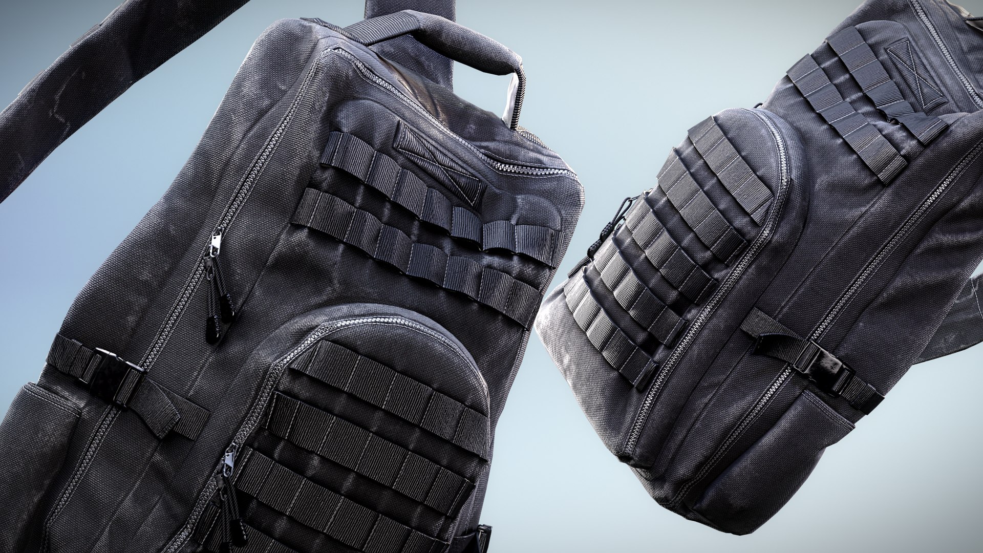 3D Backpack Game-Ready Model - TurboSquid 2186100