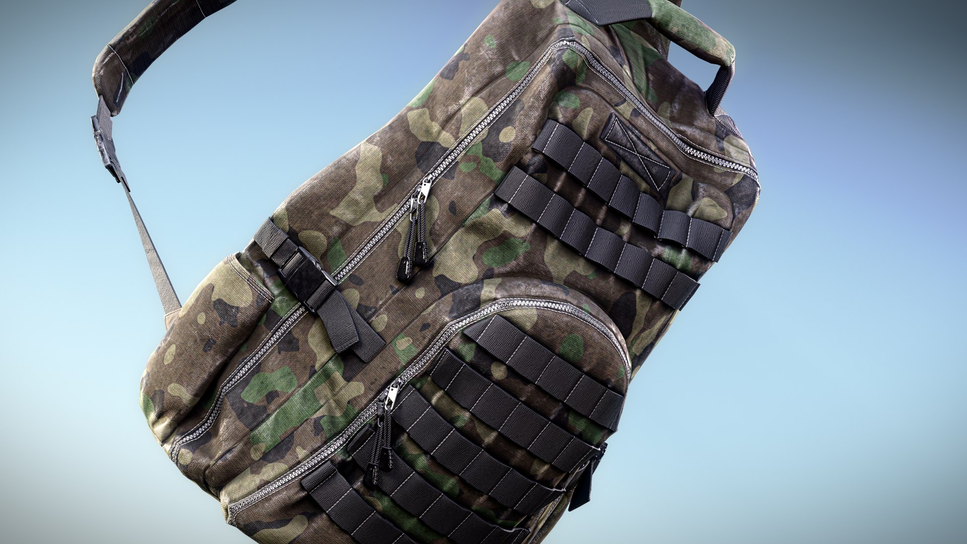 3D Backpack Game-Ready Model - TurboSquid 2186100