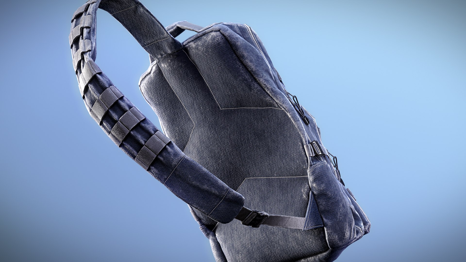 3D Backpack Game-Ready Model - TurboSquid 2186100