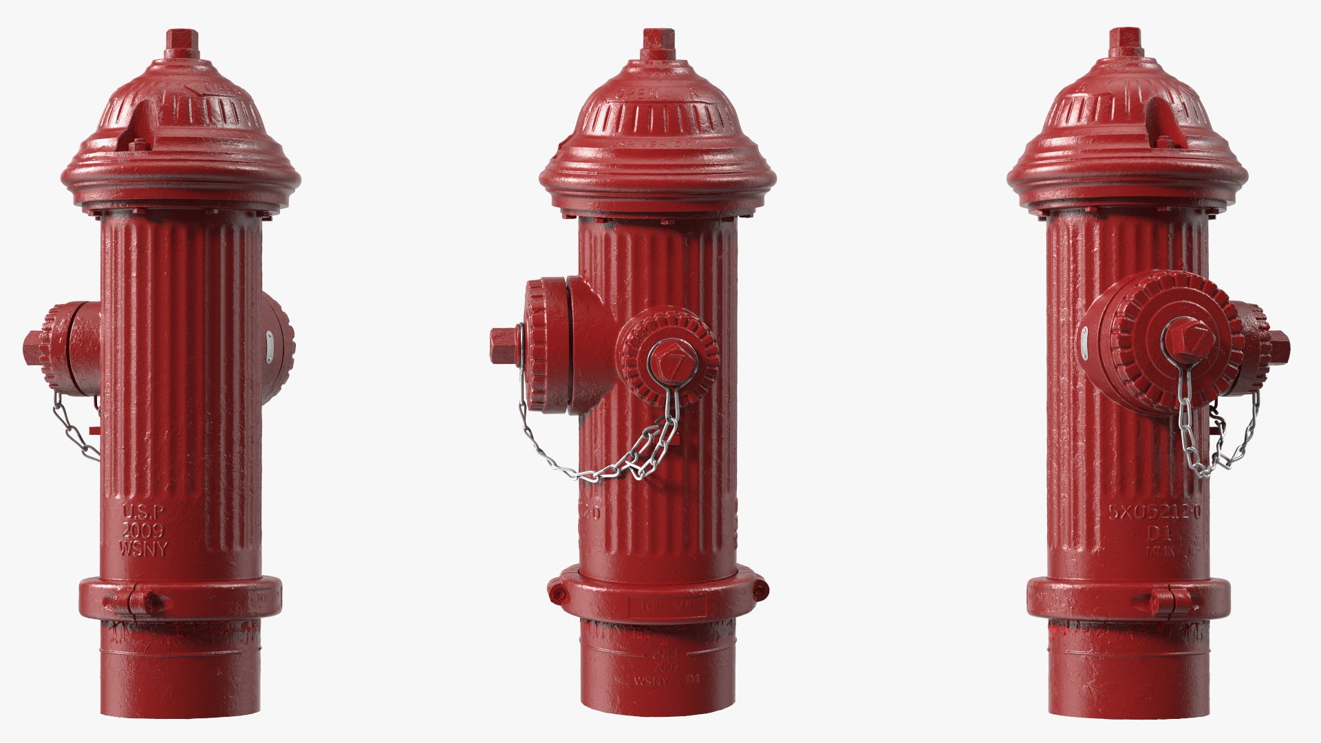 Classic Street Fire Hydrant 3D - TurboSquid 2228882