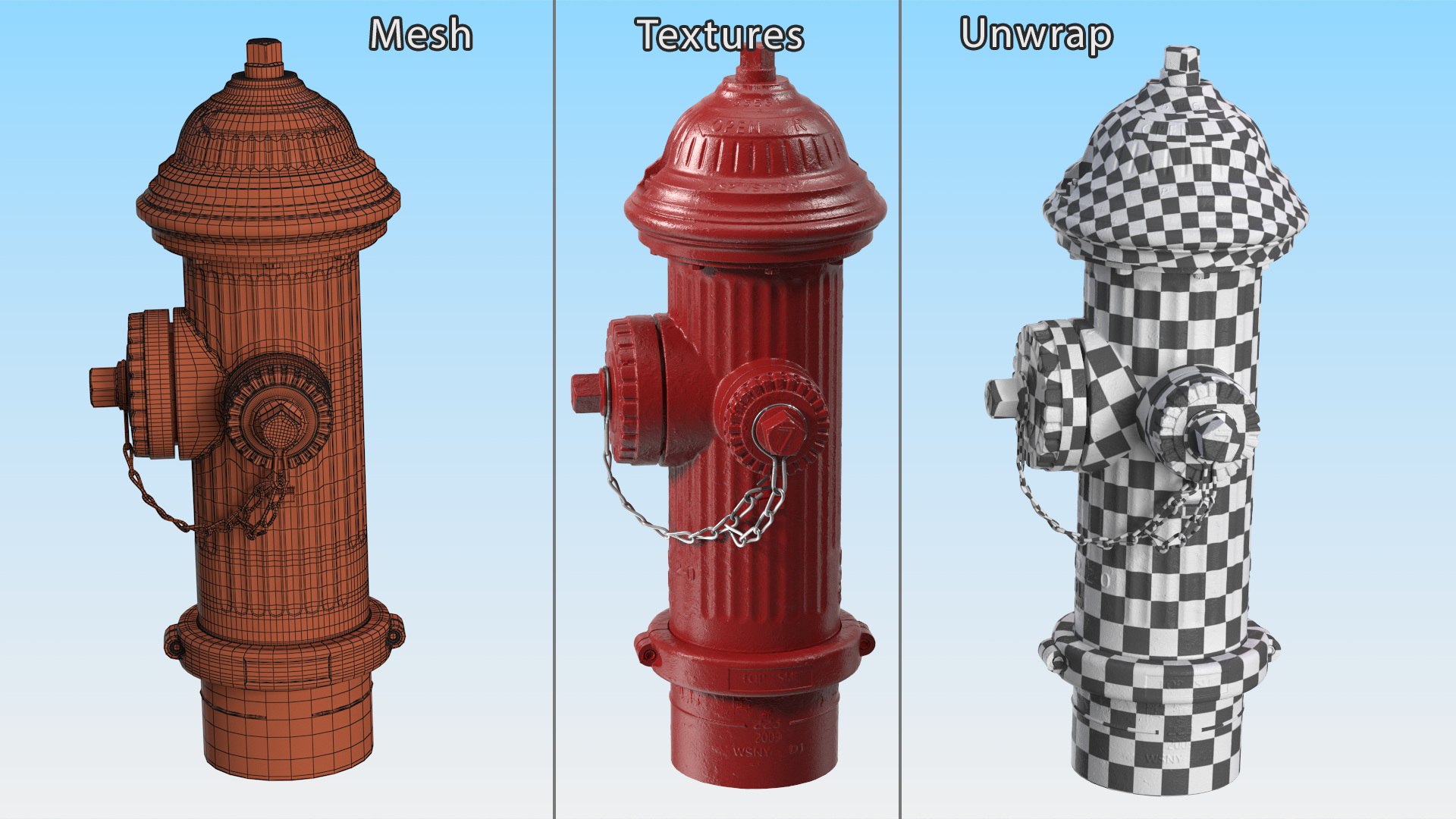Classic Street Fire Hydrant 3D - TurboSquid 2228882