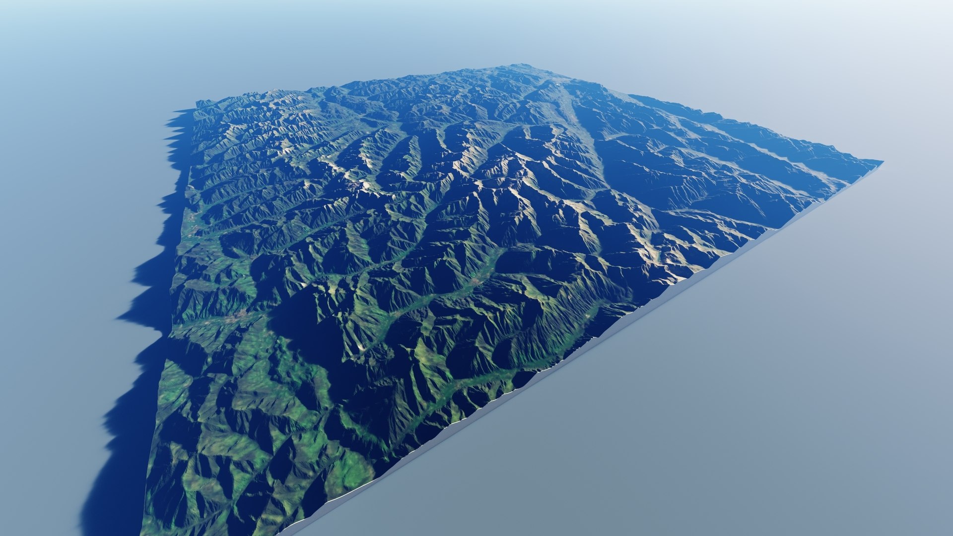 3D Alp Terrain 14 Model - TurboSquid 2202179