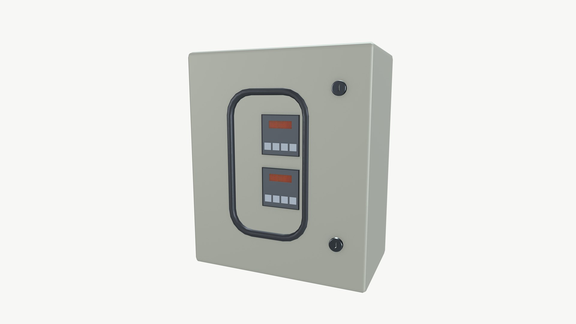 Electric Meter Box 3D Model - TurboSquid 2279449
