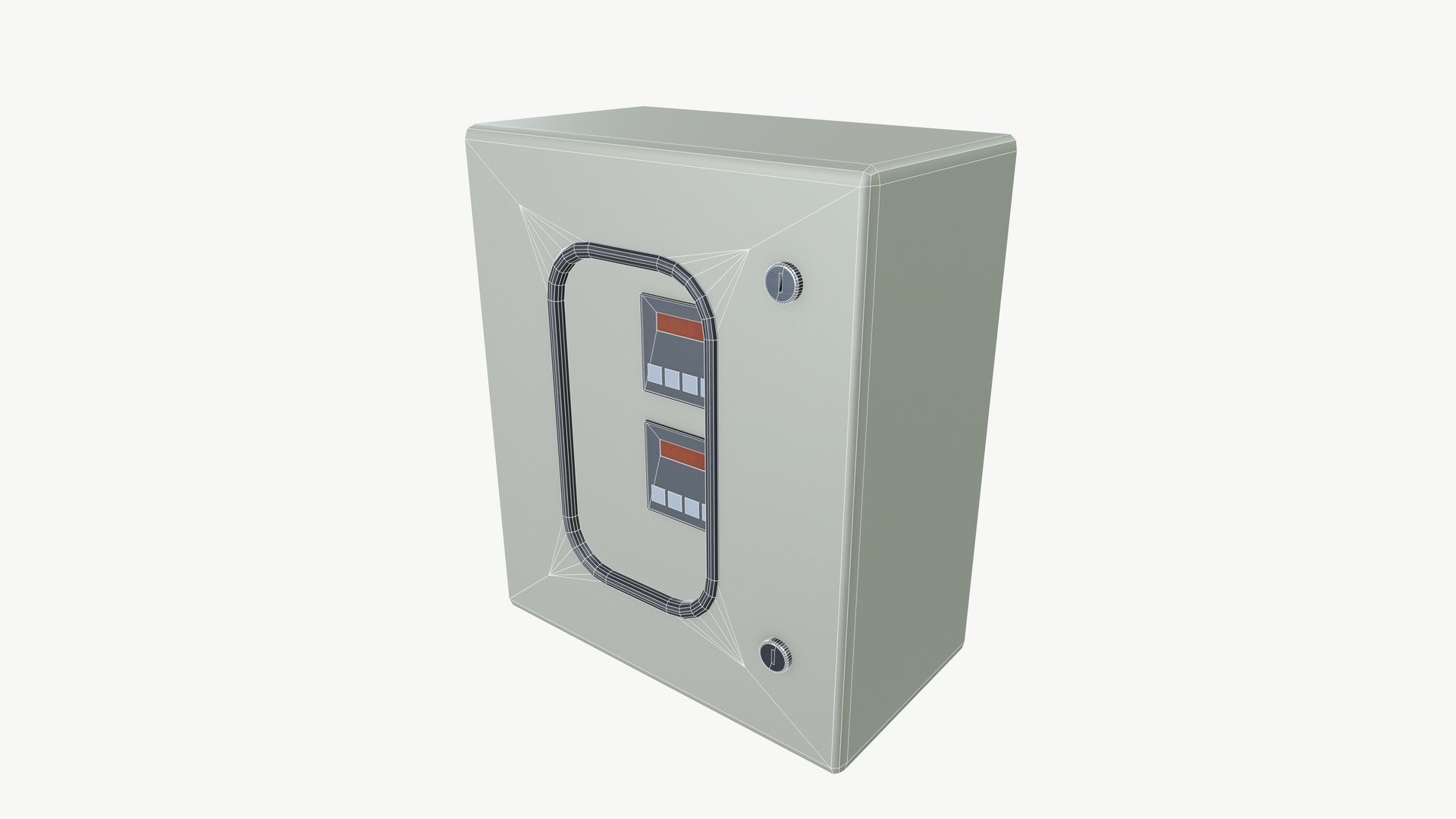 Electric Meter Box 3D Model - TurboSquid 2279449