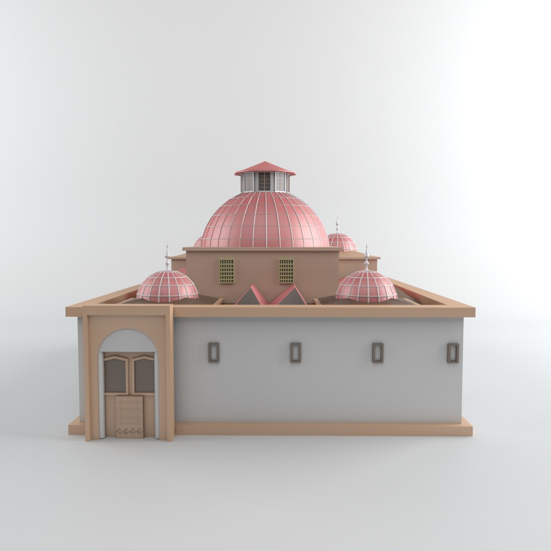 3D Old Building Model - TurboSquid 1332894