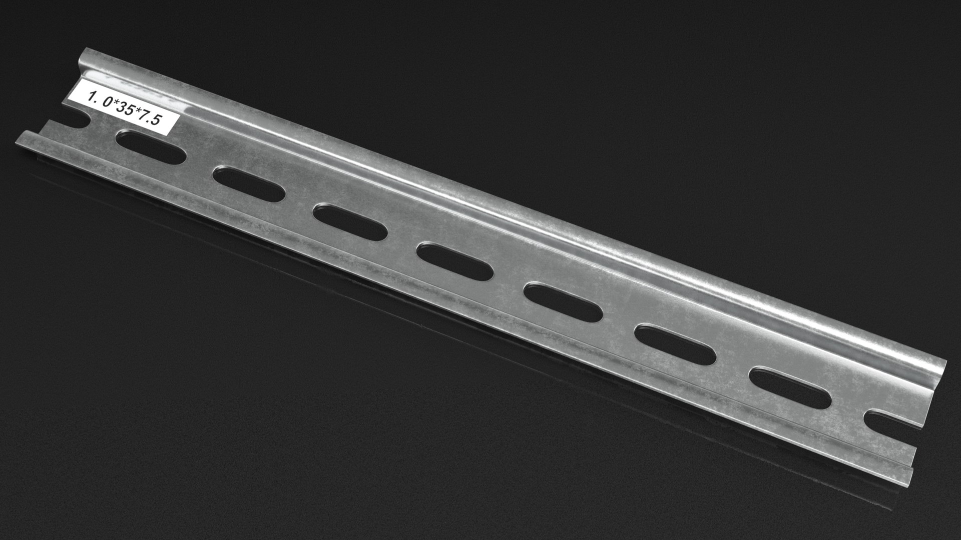 Din Rail 3D model - TurboSquid 1896249