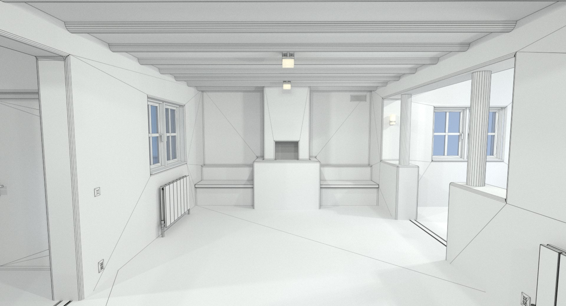 3D model adobe interior - TurboSquid 1150111
