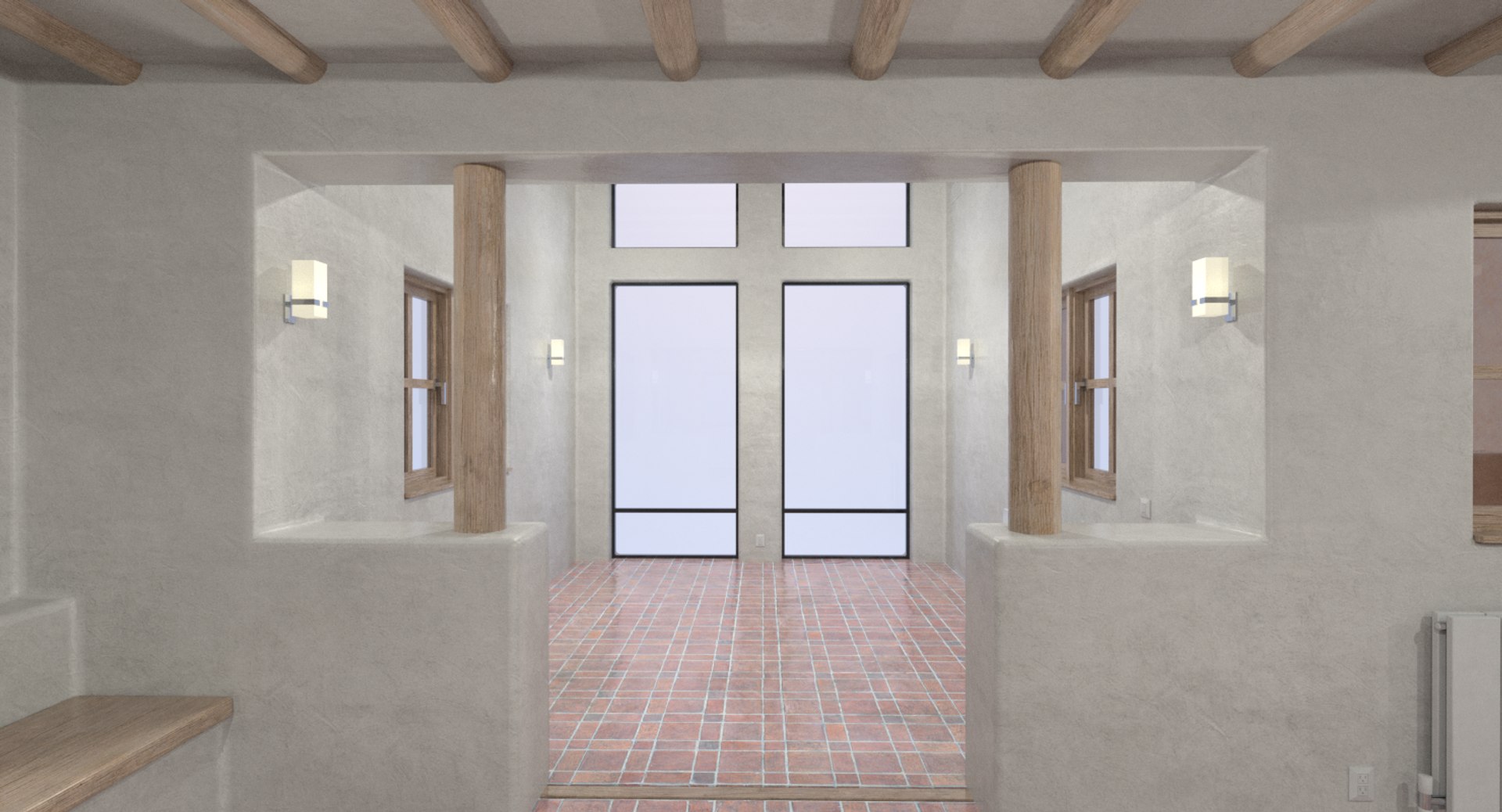 3D Model Adobe Interior - TurboSquid 1150111