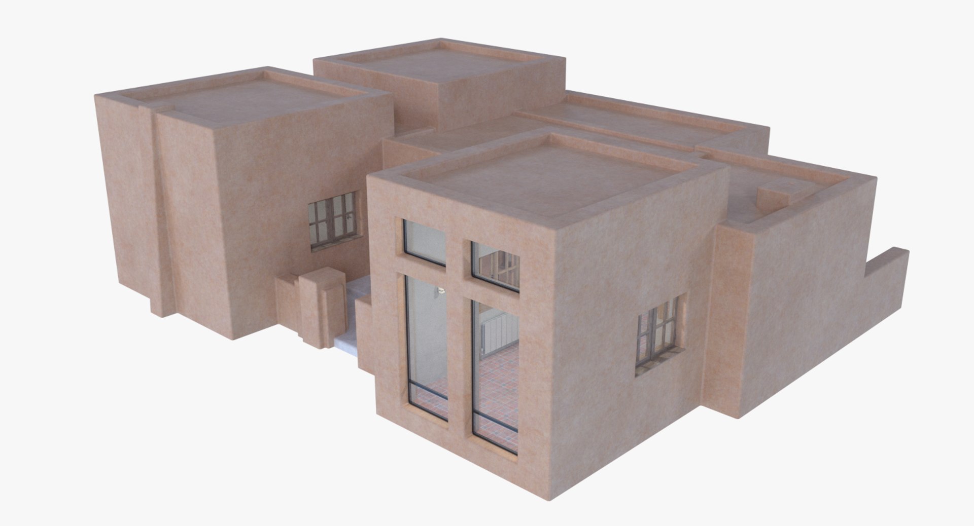 3D Model Adobe Interior - TurboSquid 1150111