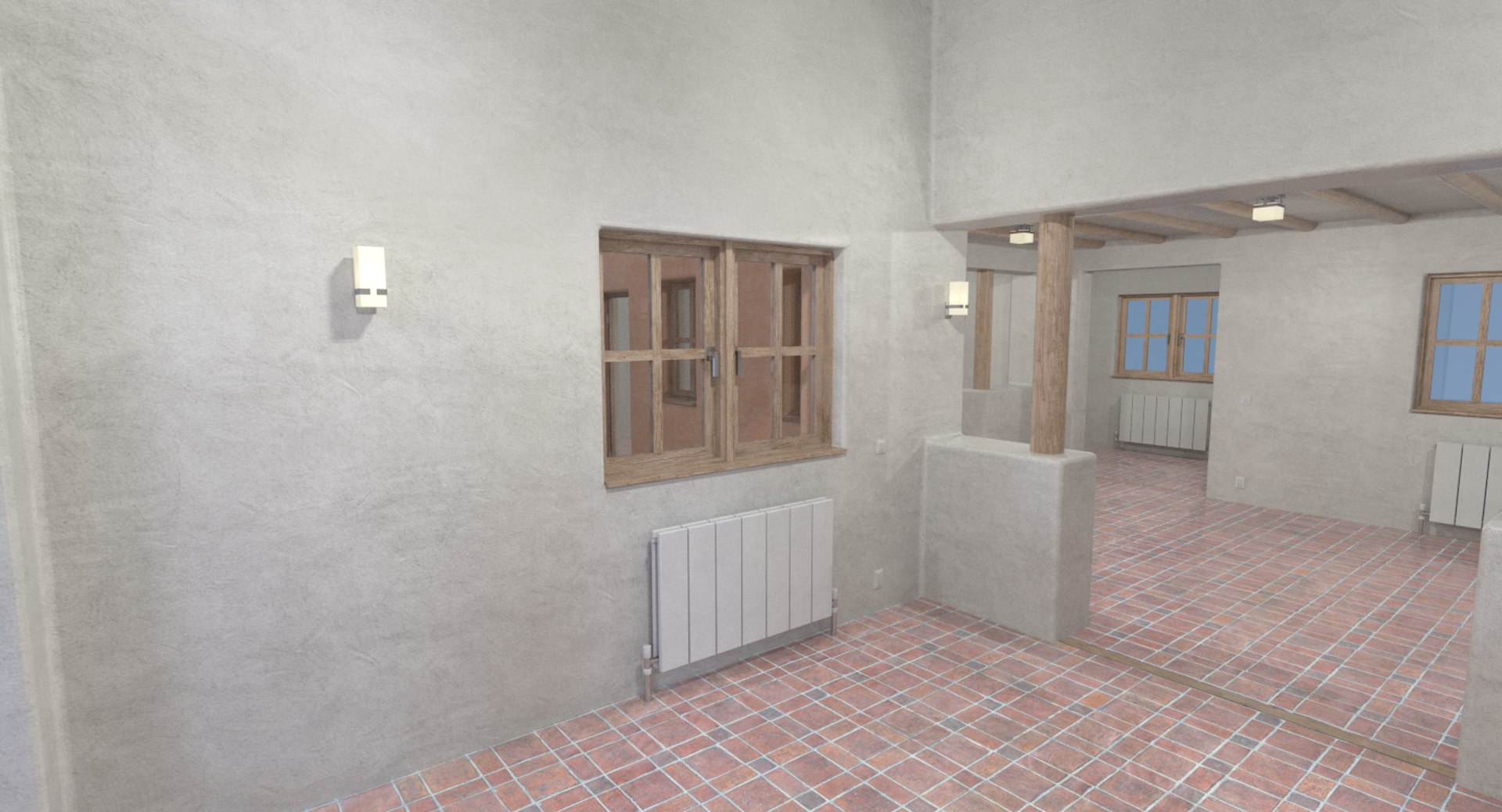 3D Model Adobe Interior - TurboSquid 1150111
