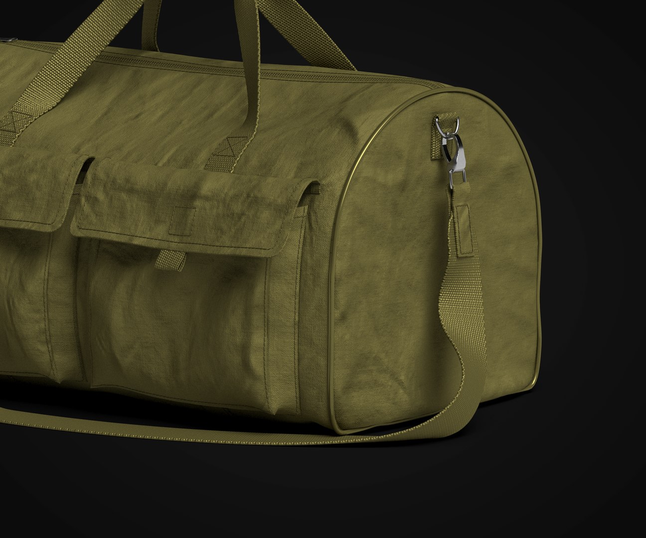 3D Travel Duffel Bag 3D Model - TurboSquid 2252983