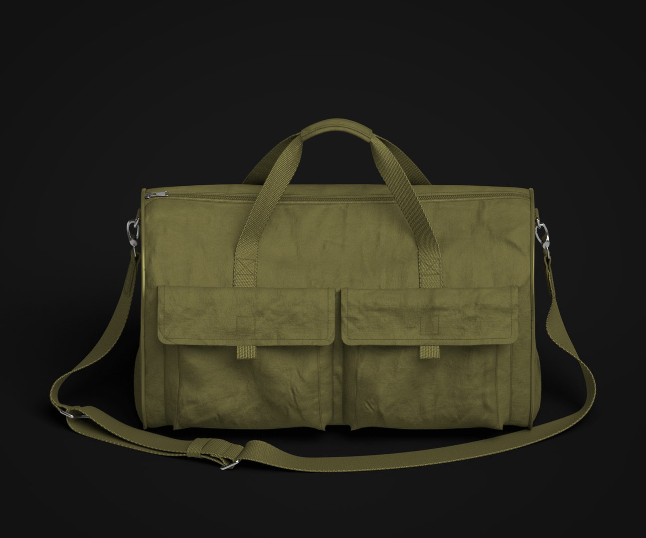 3D Travel Duffel Bag 3D Model - TurboSquid 2252983