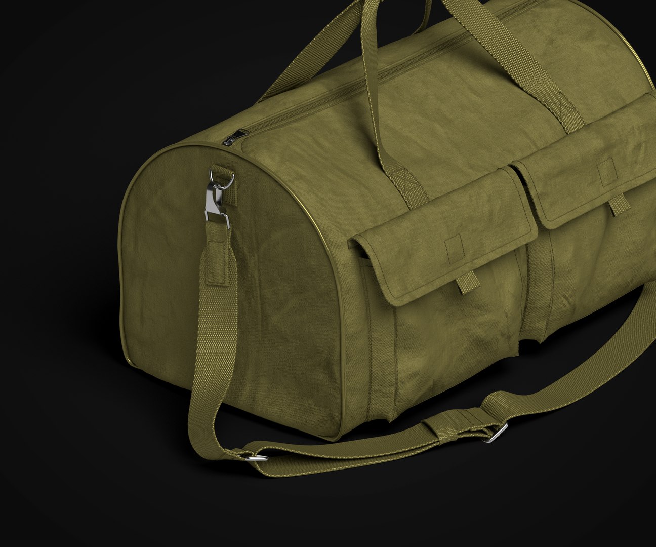 3D Travel Duffel Bag 3D Model - TurboSquid 2252983