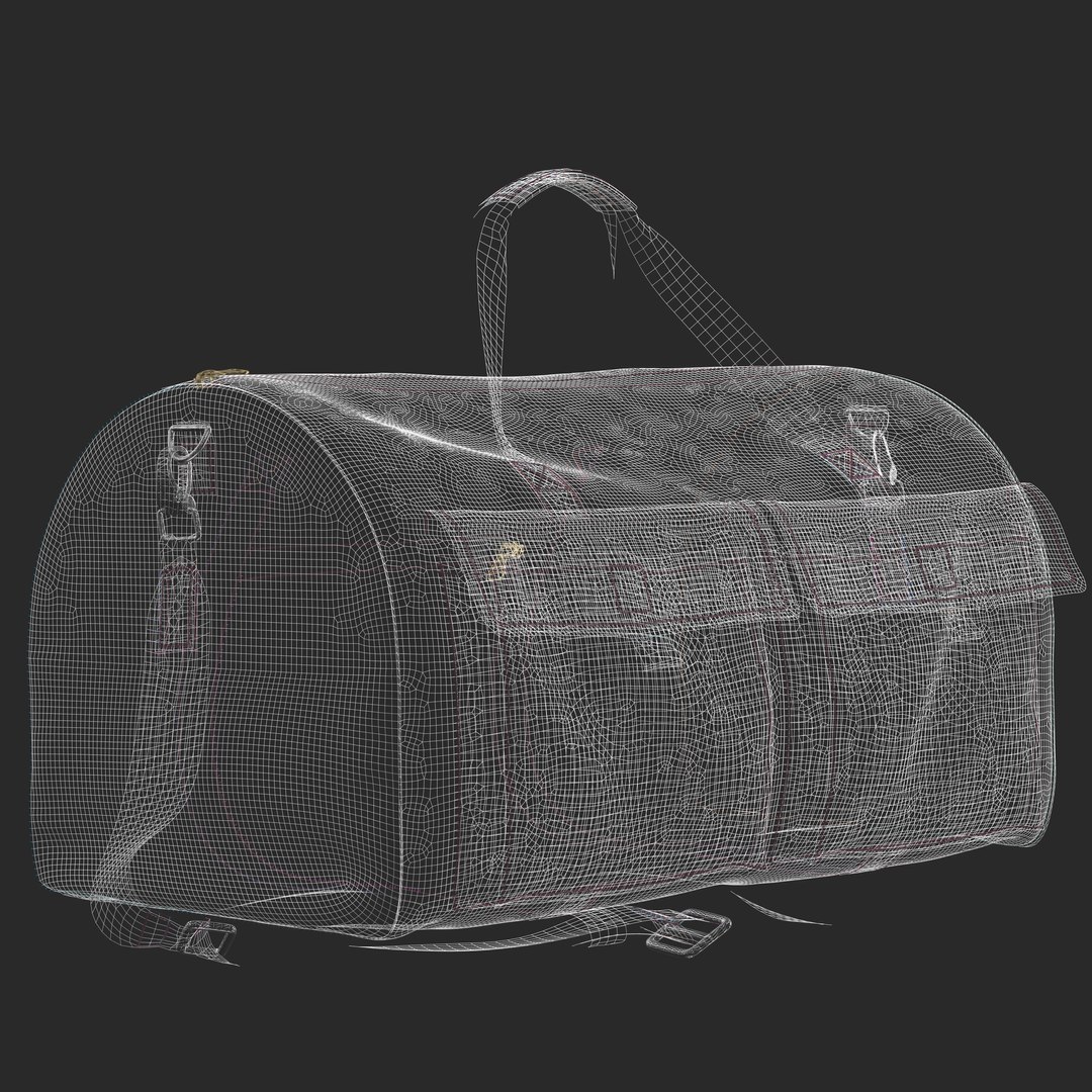 3D Travel Duffel Bag 3D Model - TurboSquid 2252983