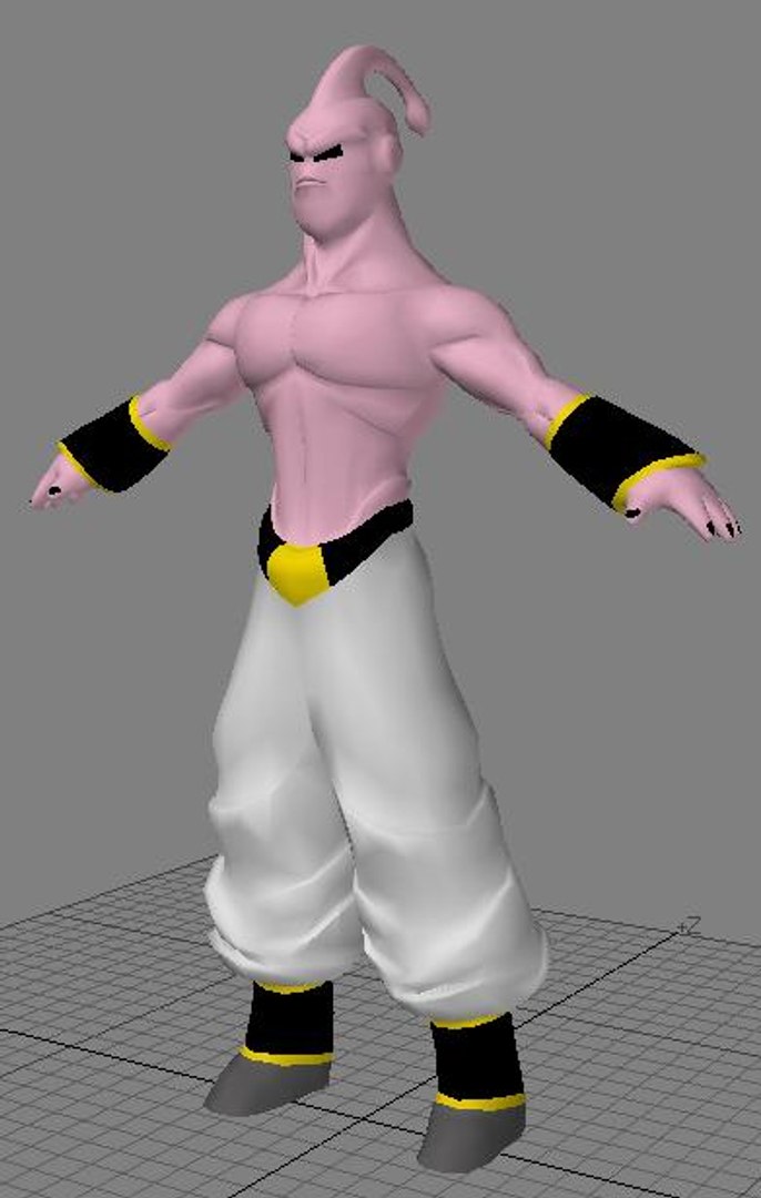 Buu 3d Model