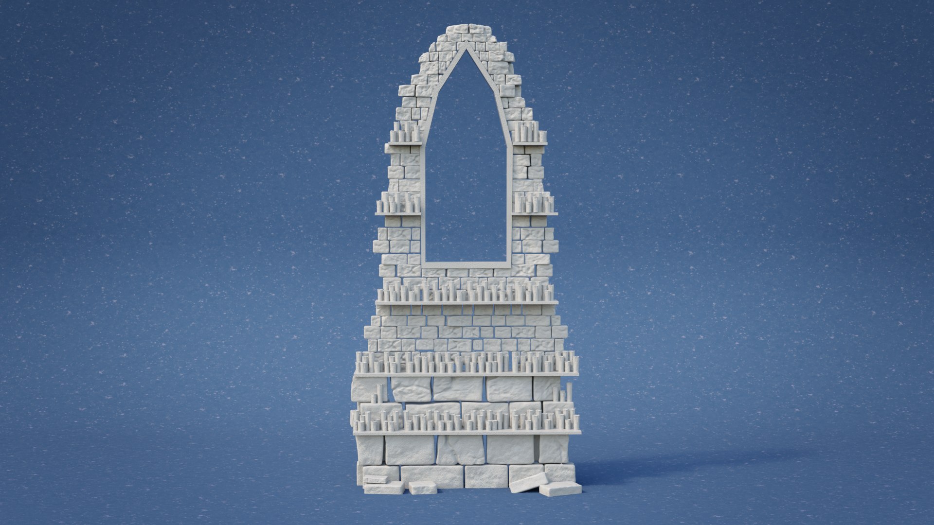 3D Stone Window - TurboSquid 2212898