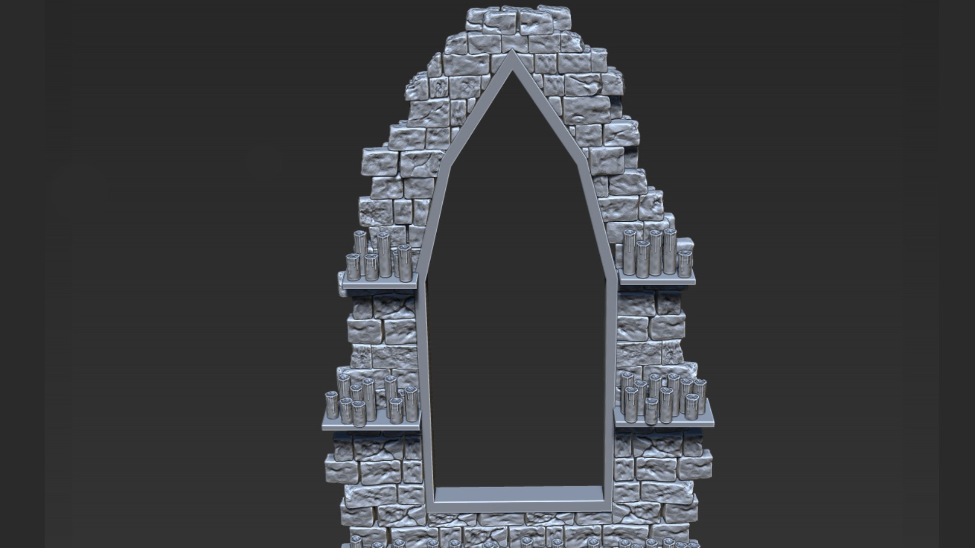 3D Stone Window - TurboSquid 2212898