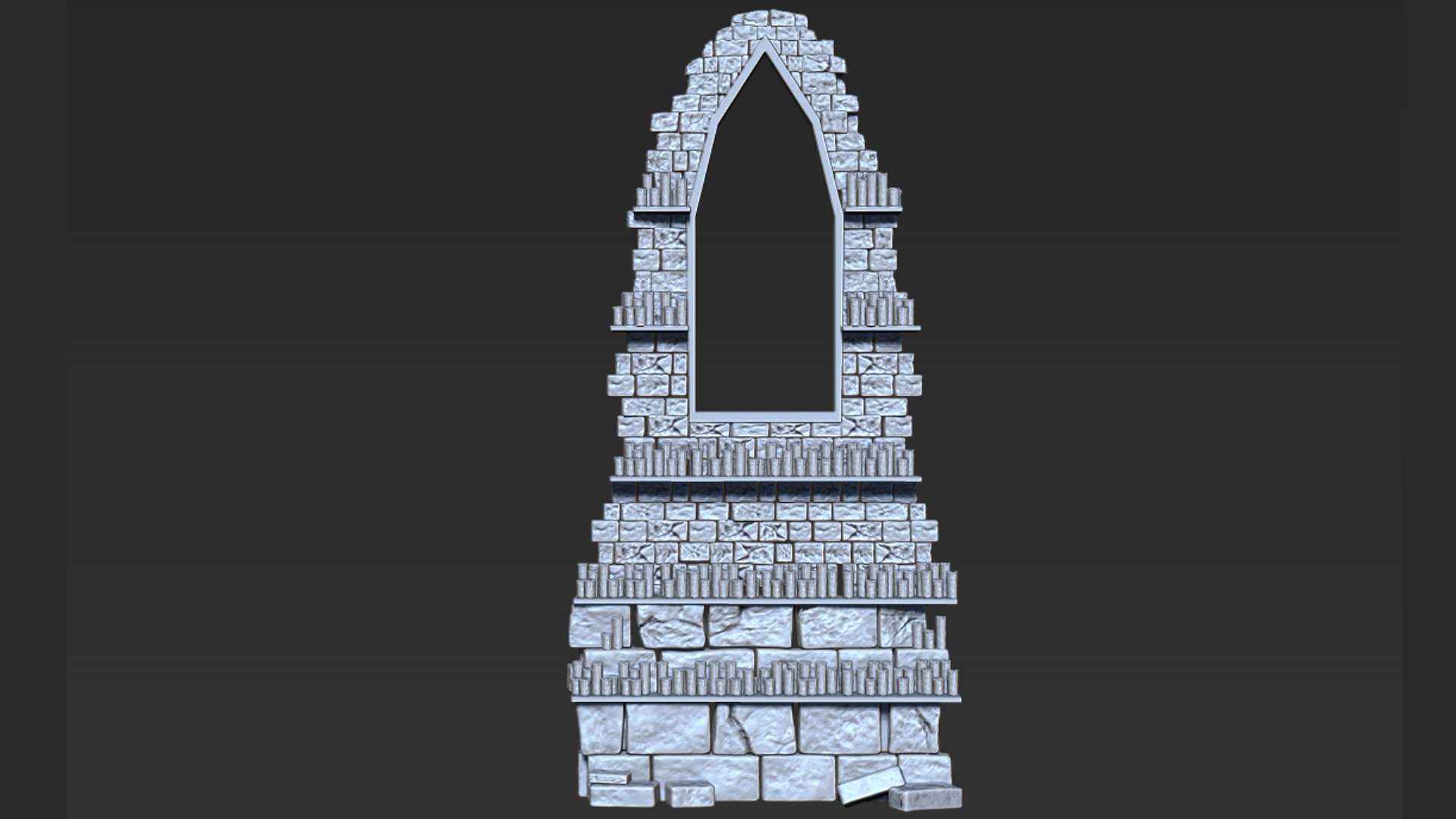 3D Stone Window - TurboSquid 2212898