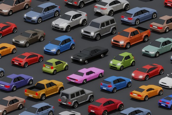 Cartoon Car glTF Models for Download | TurboSquid