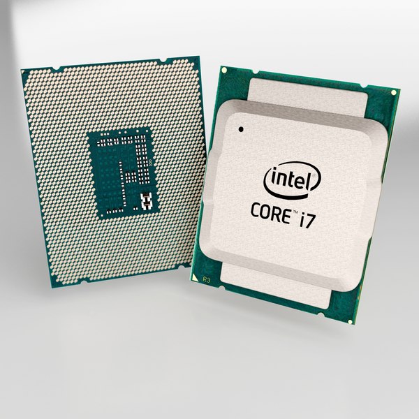processador intel i7 Modelo 3D - TurboSquid 898348