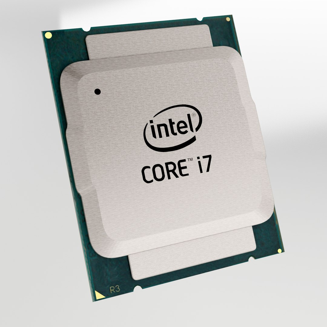 3d I7 Processor Model