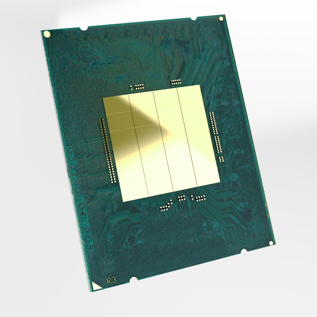 3d I7 Processor Model