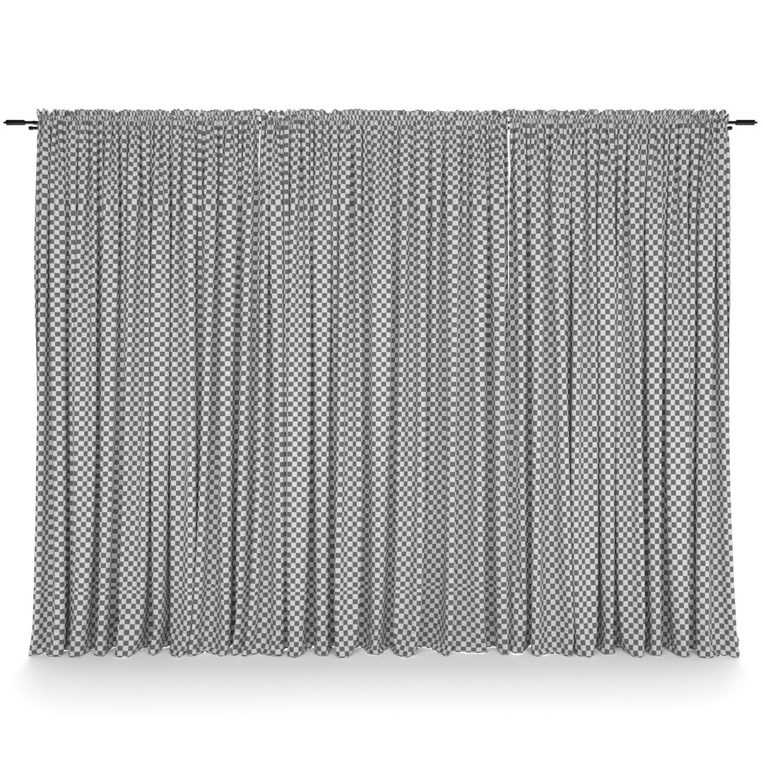 Decor Curtains Drape Model - TurboSquid 1597208