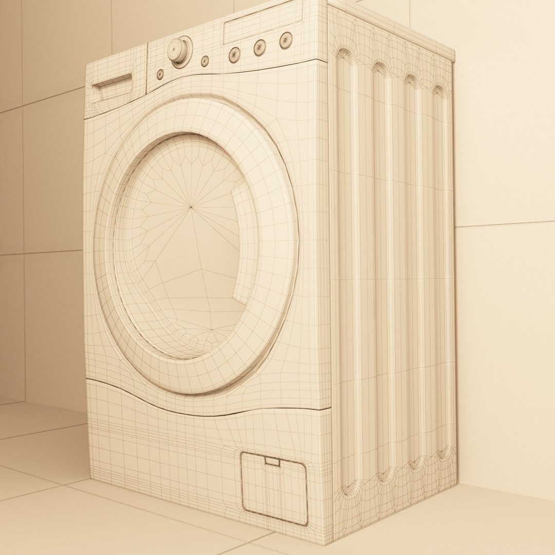 3D Washing Machine - TurboSquid 1166401