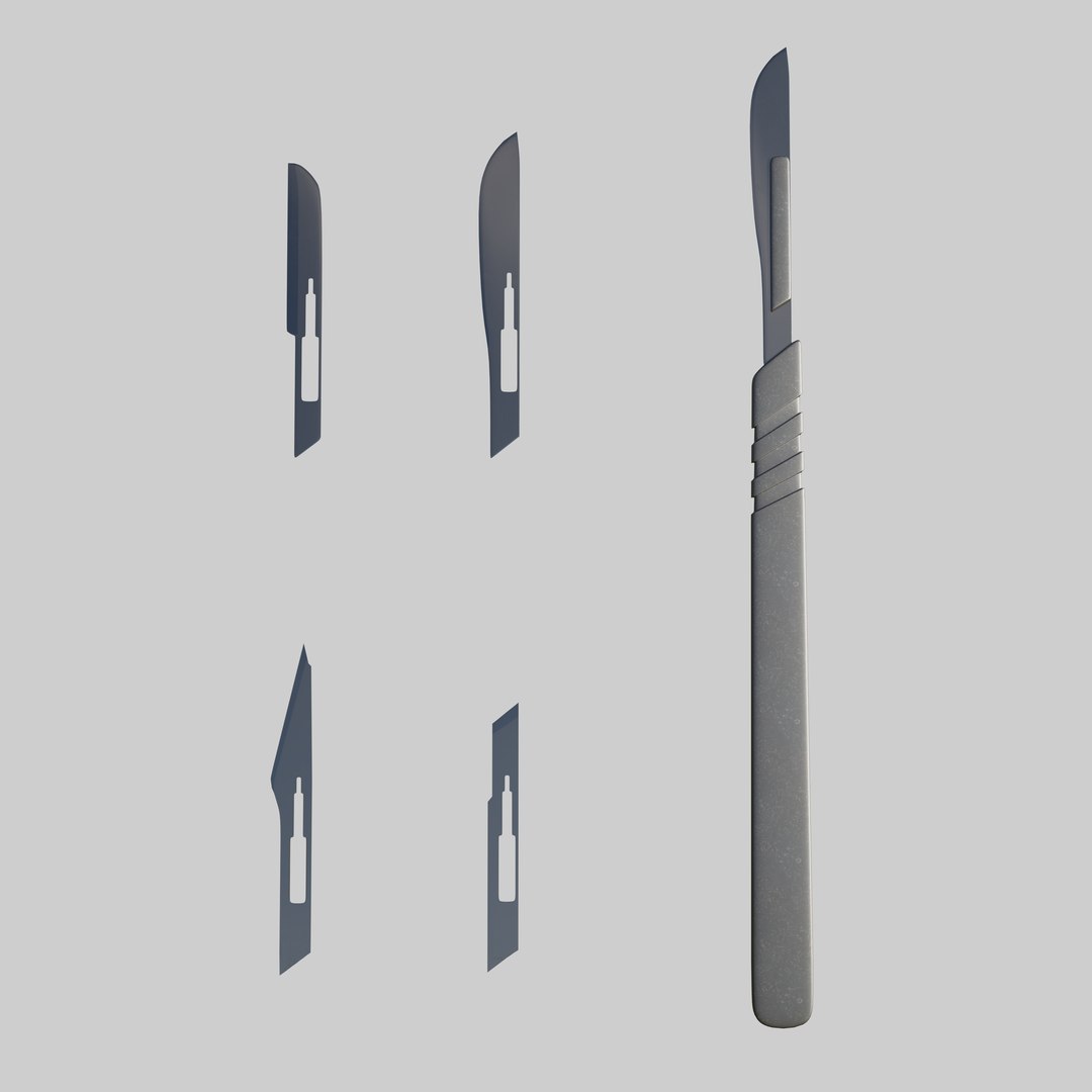Surgical Scalpel 3D Model - TurboSquid 1845360