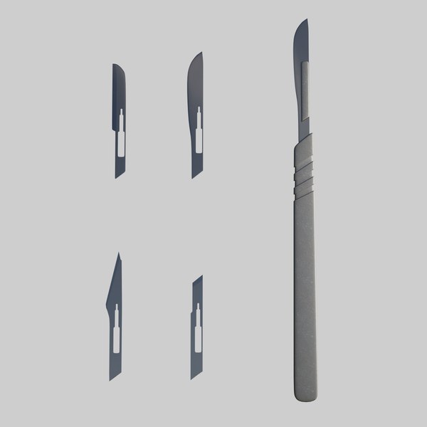 Surgical scalpel 3D model - TurboSquid 1845360