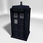 Police Box Doctor Tardis 3d Model