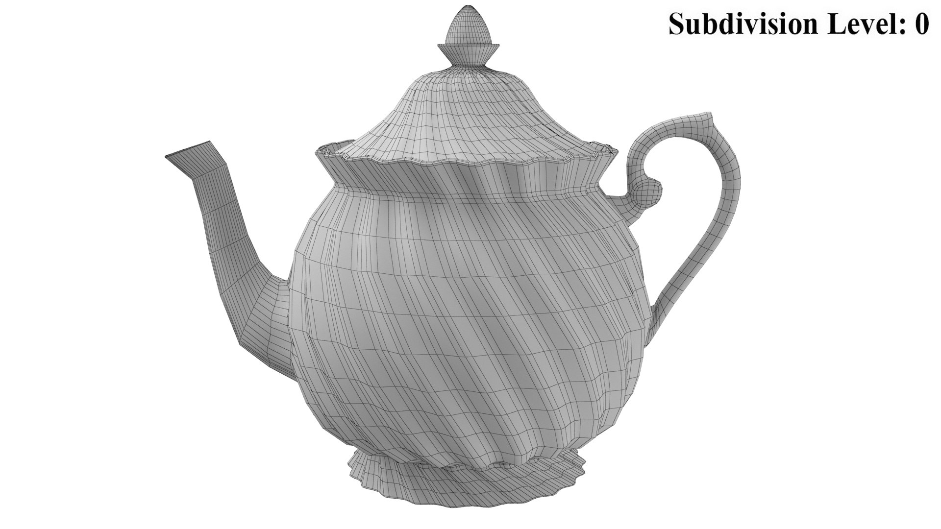 Tea Pot 3D model - TurboSquid 1720766