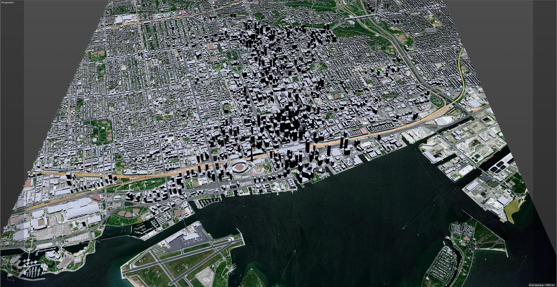 Toronto Downtown Canada 3D Model - TurboSquid 1990123