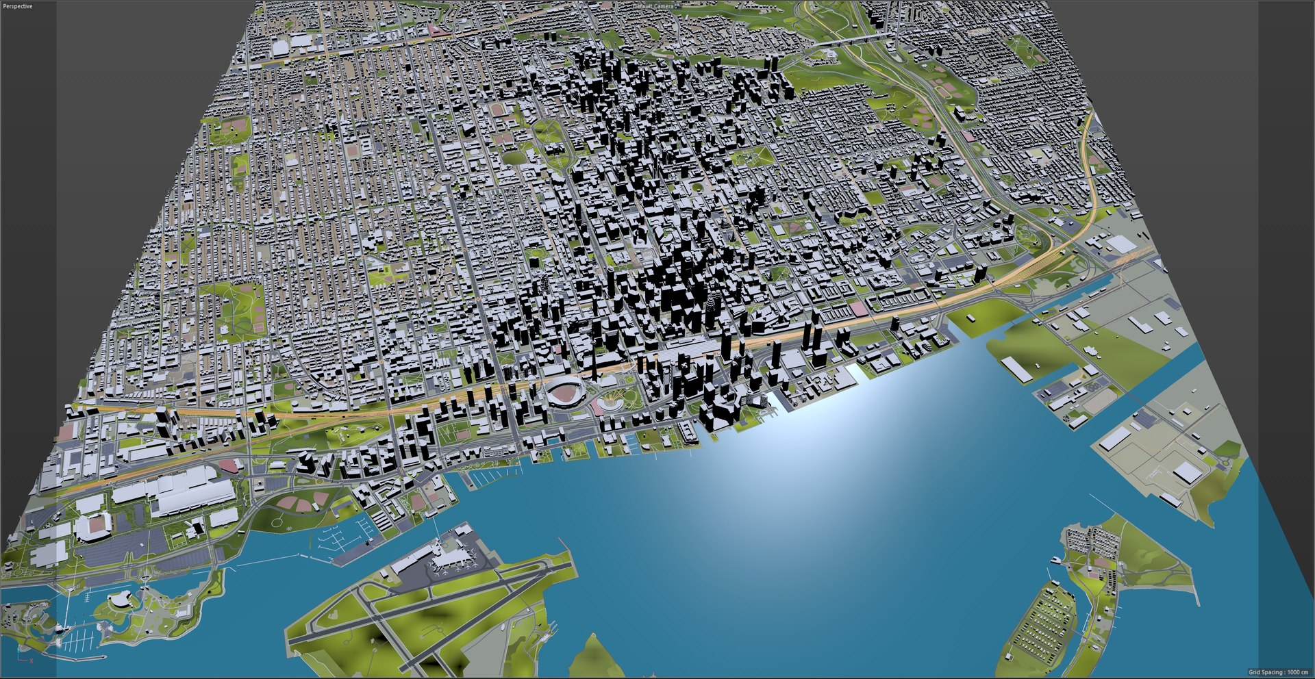 Toronto Downtown Canada 3D Model - TurboSquid 1990123