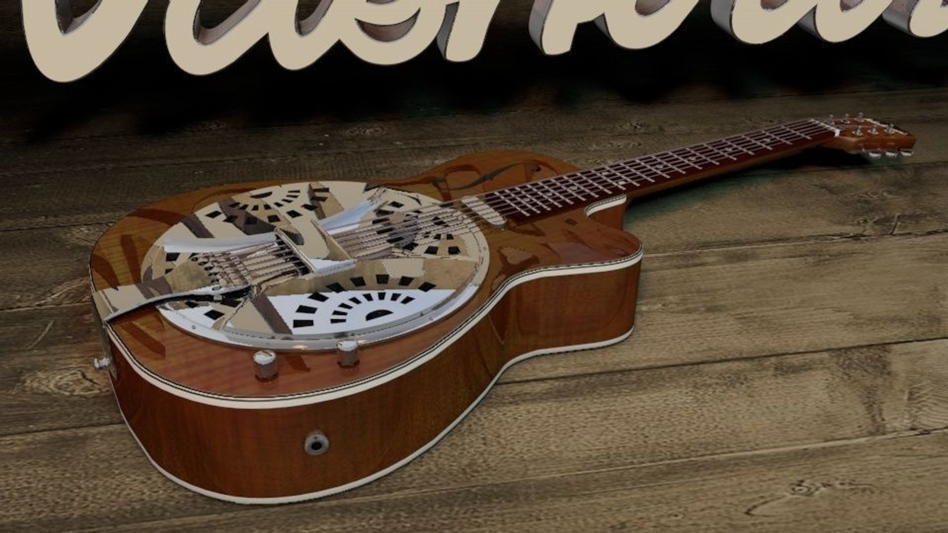 washburn r15rce 3d c4d