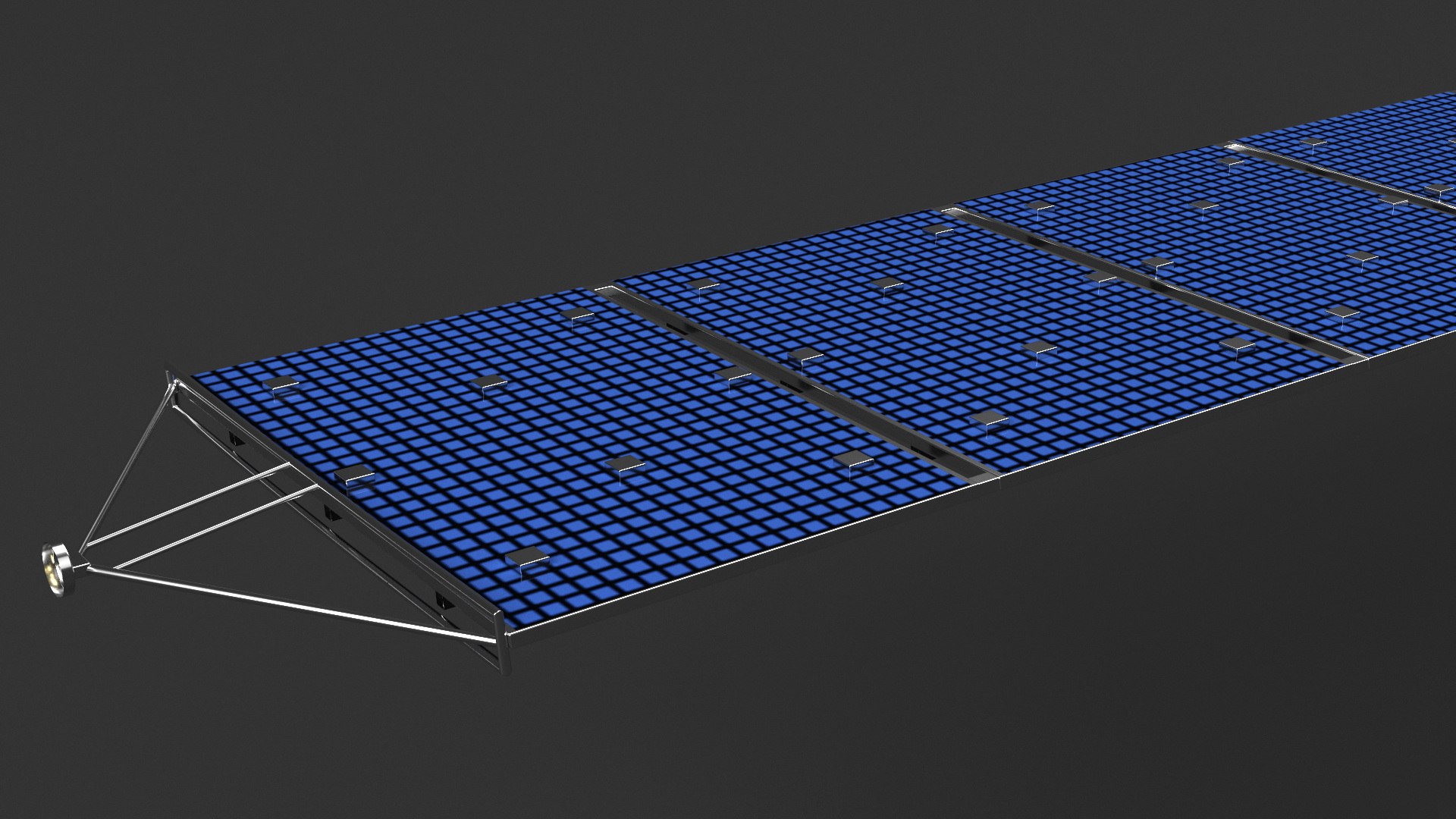 Satellite Solar Panel Array 3D Model - TurboSquid 2290756