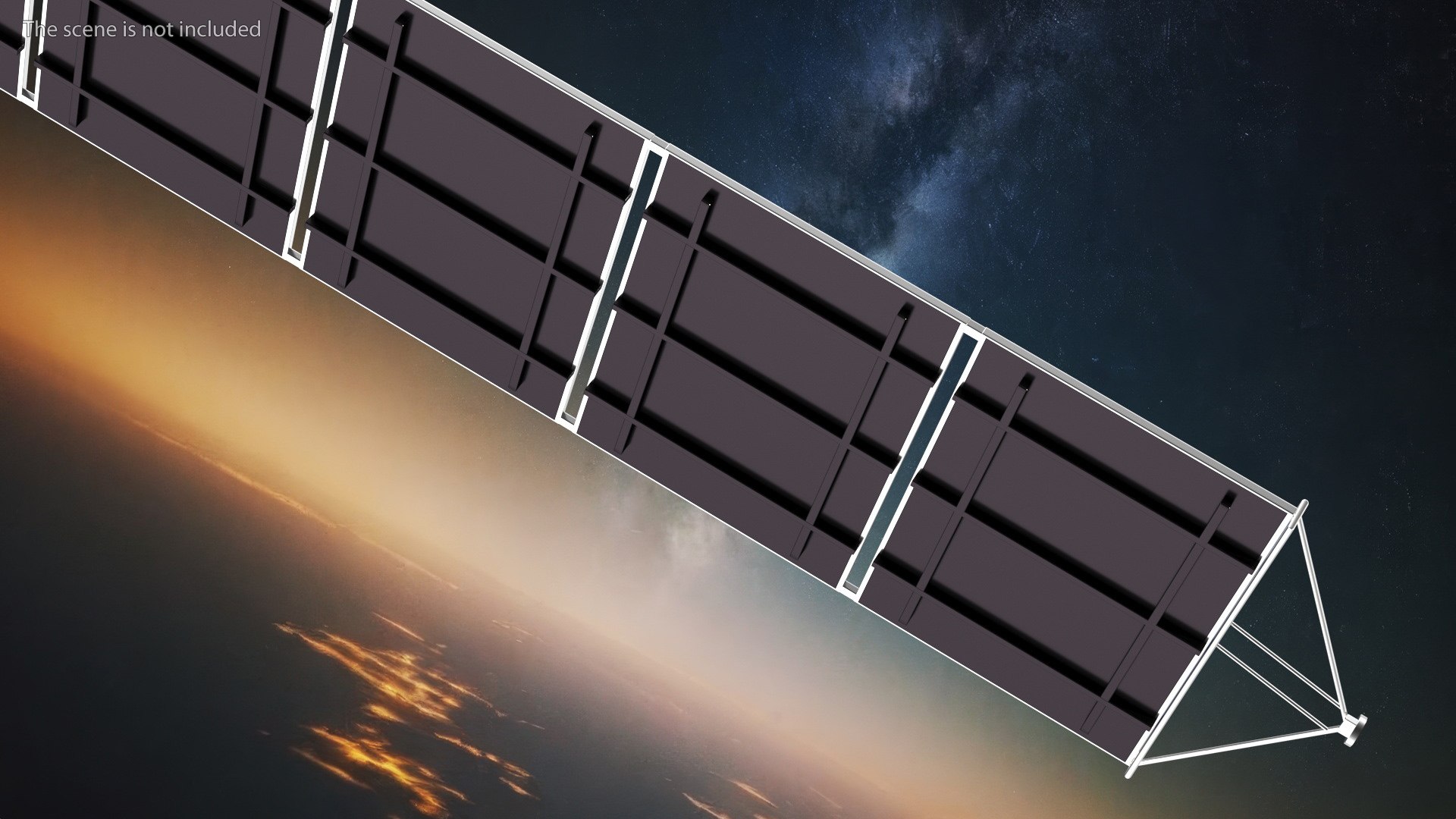 Satellite Solar Panel Array 3D Model - TurboSquid 2290756