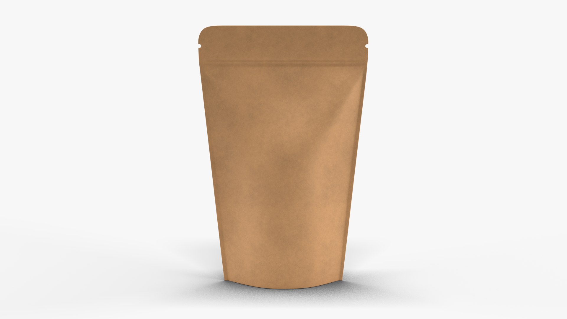 Pouch paper standup 3D - TurboSquid 1638456