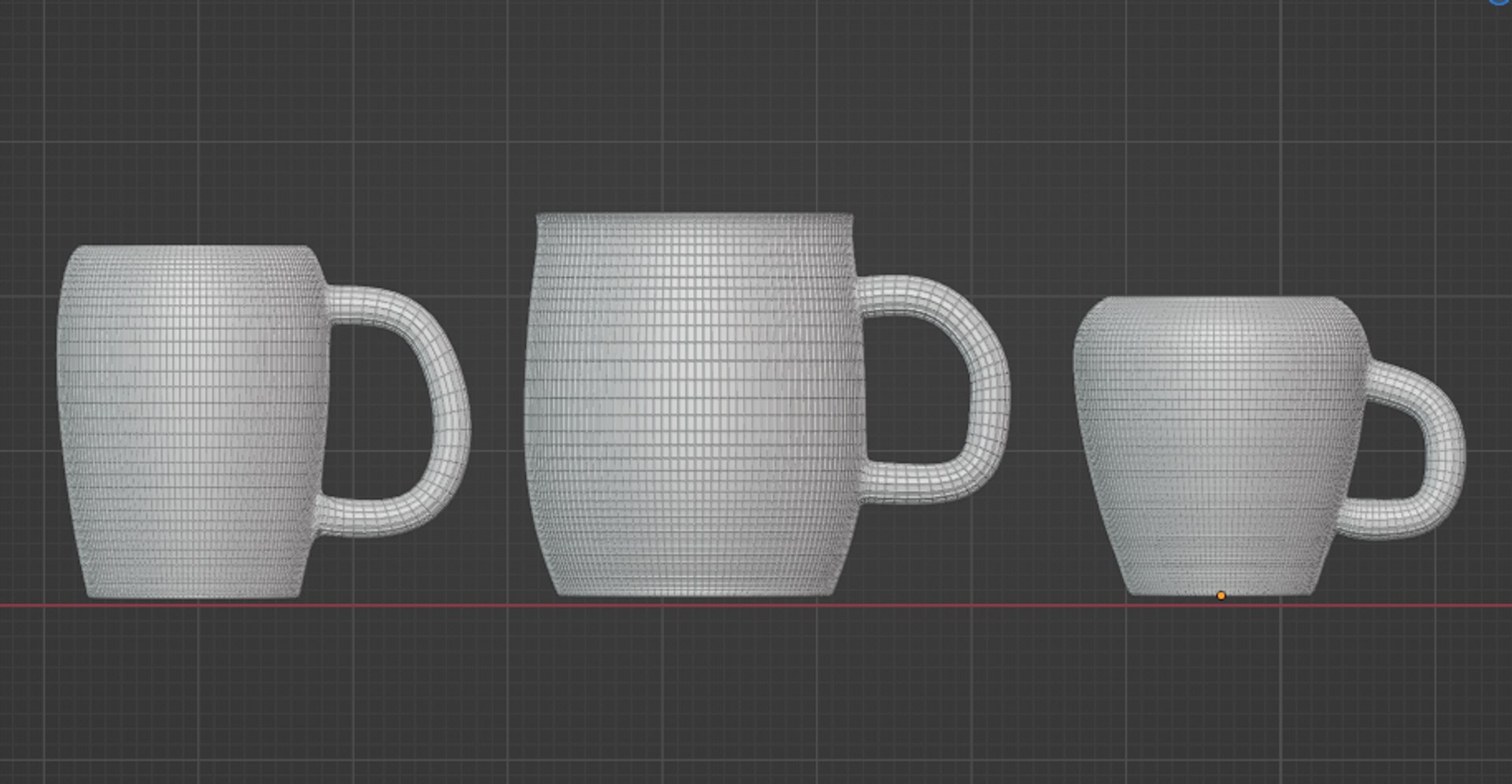 3D Ceramic Mugs Model - TurboSquid 1909312
