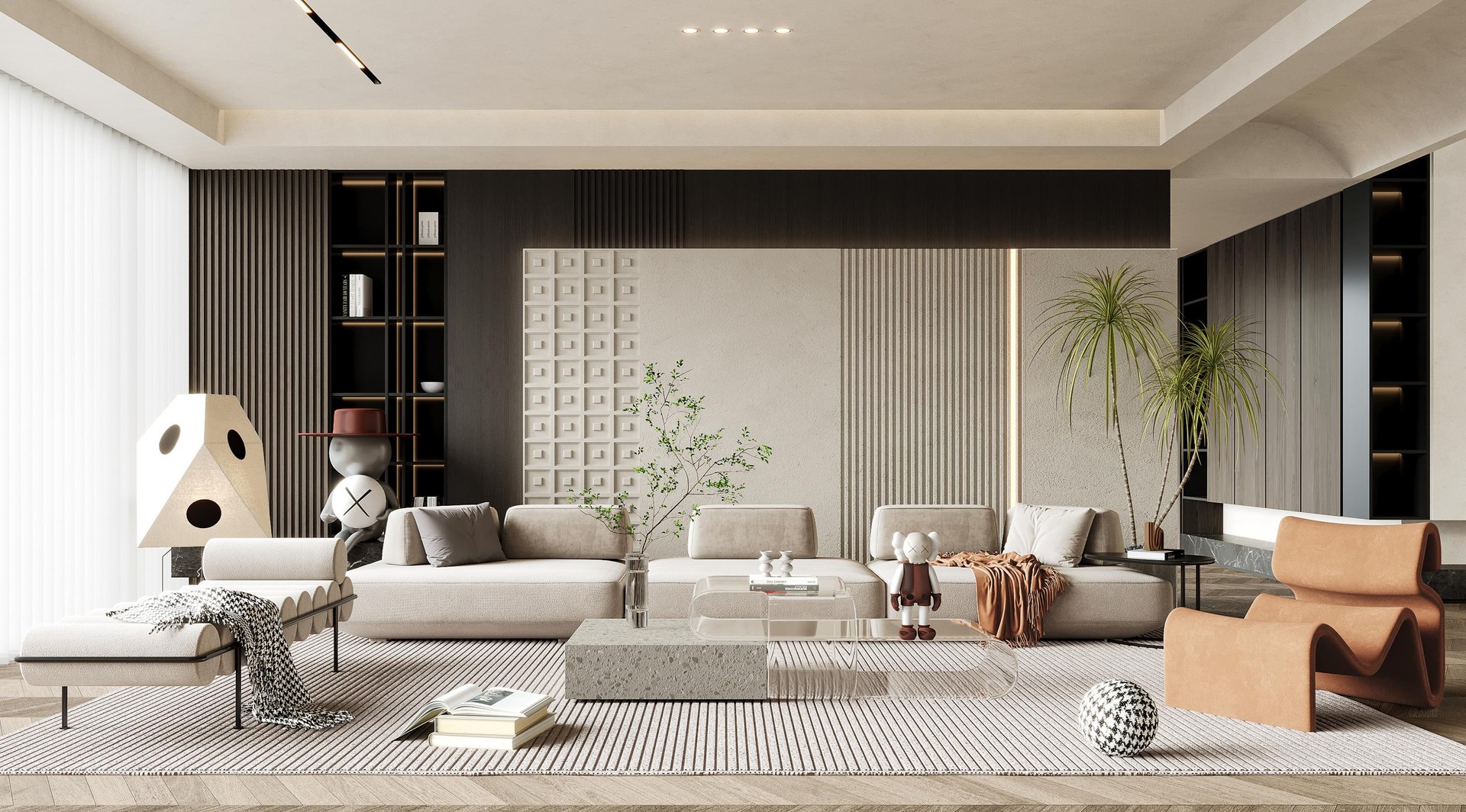 Modern living room model 3D model - TurboSquid 2056067