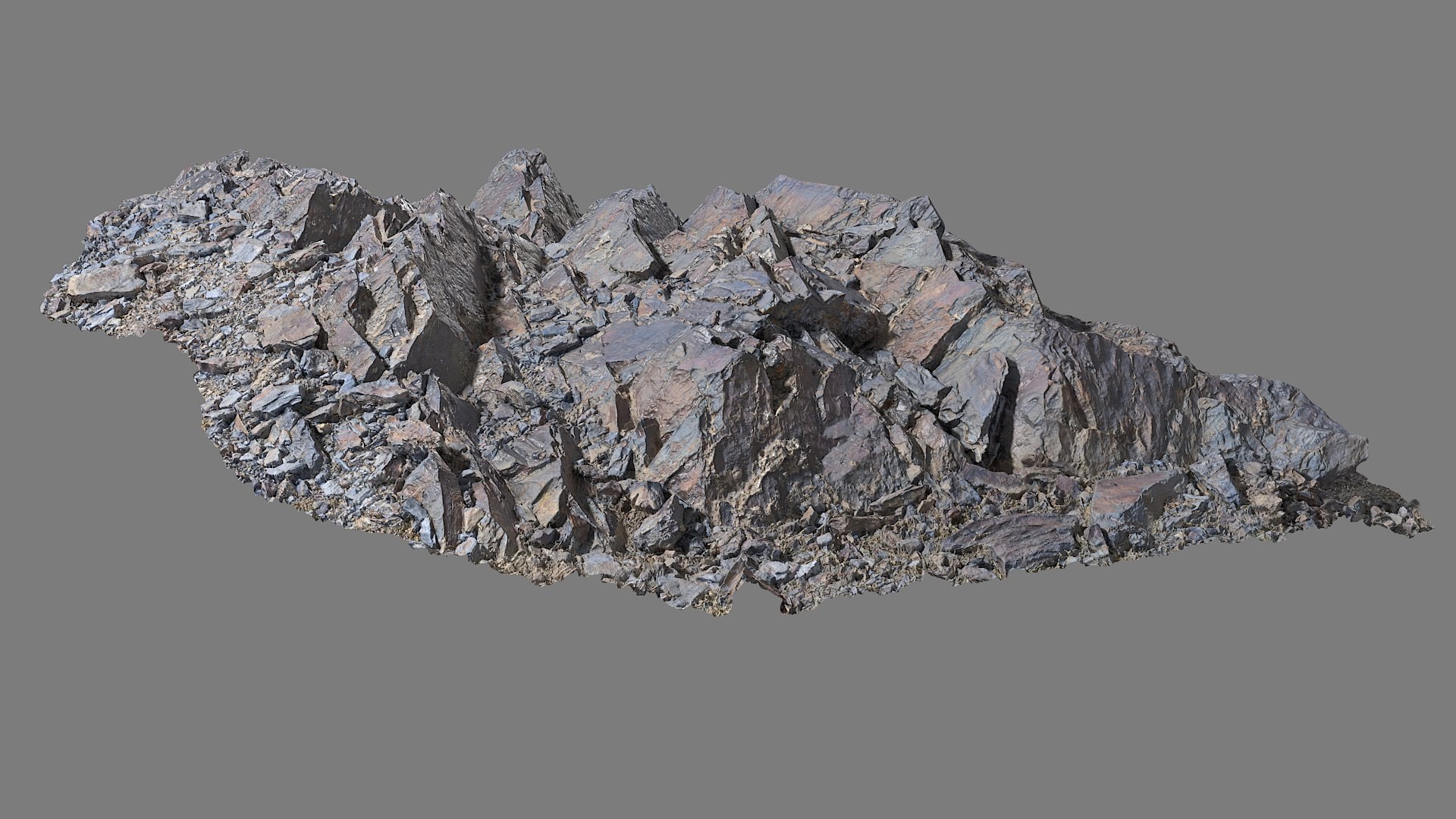 Assembly Ground Rock 24 Model - TurboSquid 2003752