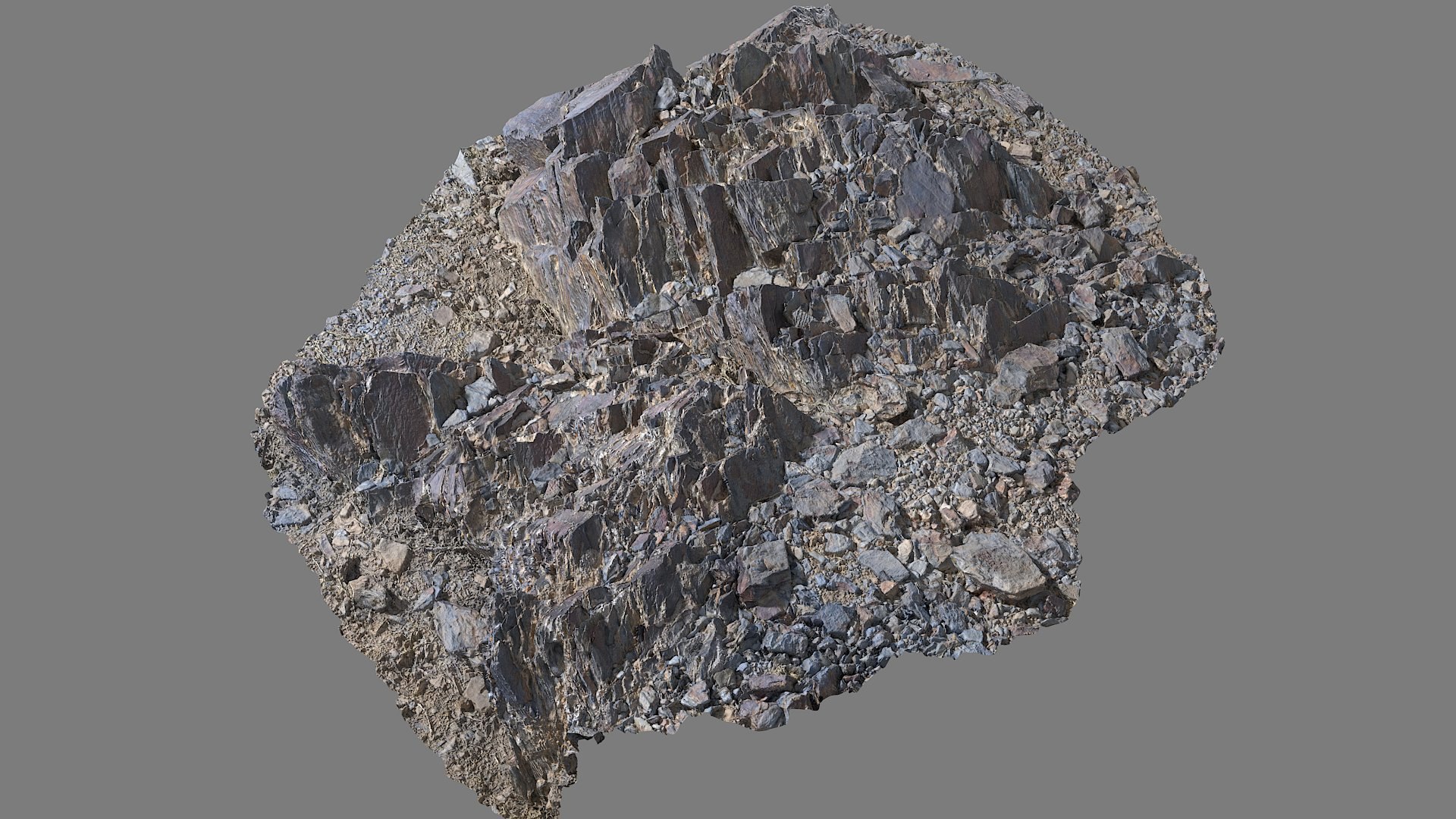 Assembly Ground Rock 24 Model - TurboSquid 2003752