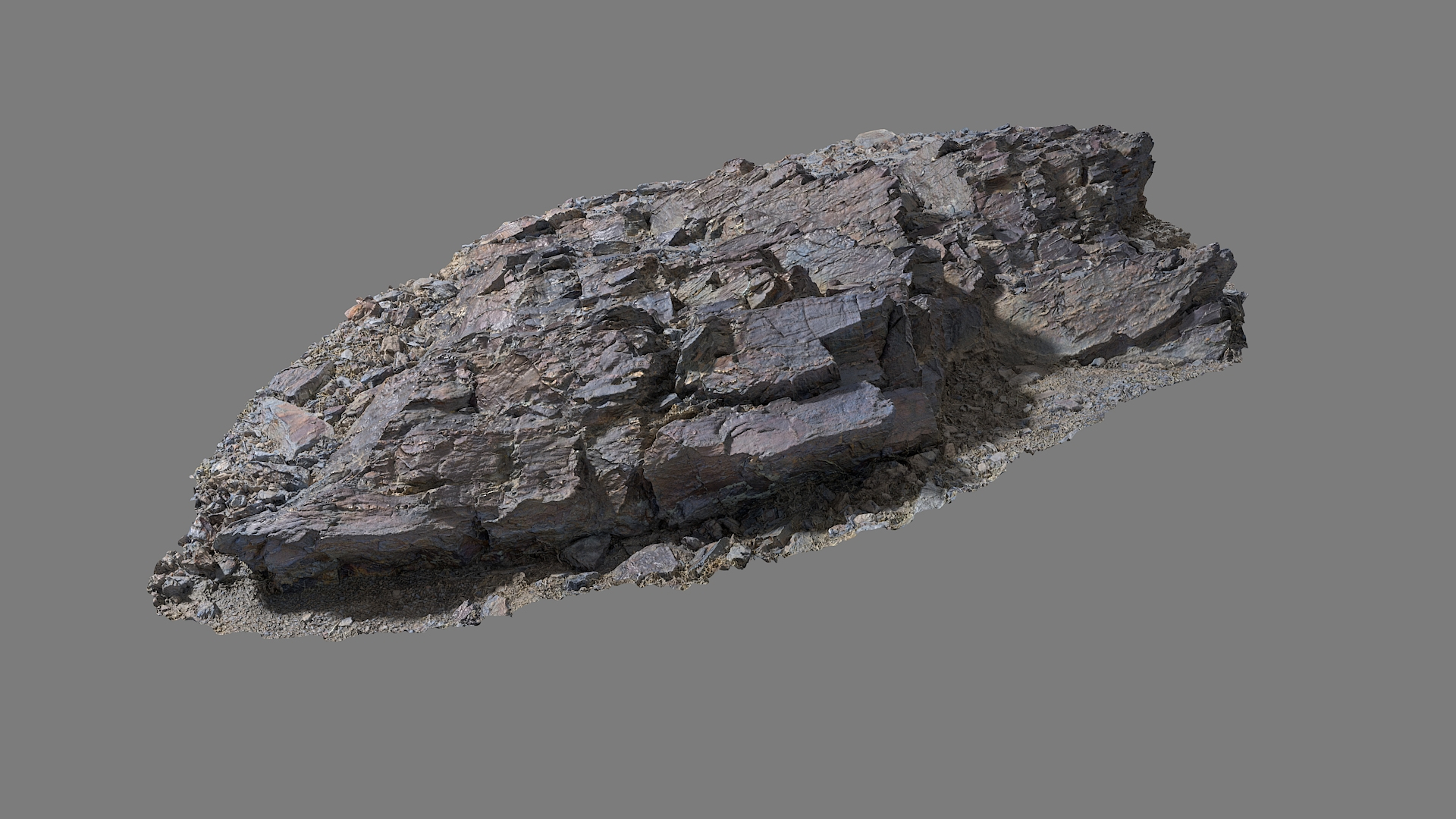 Assembly Ground Rock 24 Model - TurboSquid 2003752