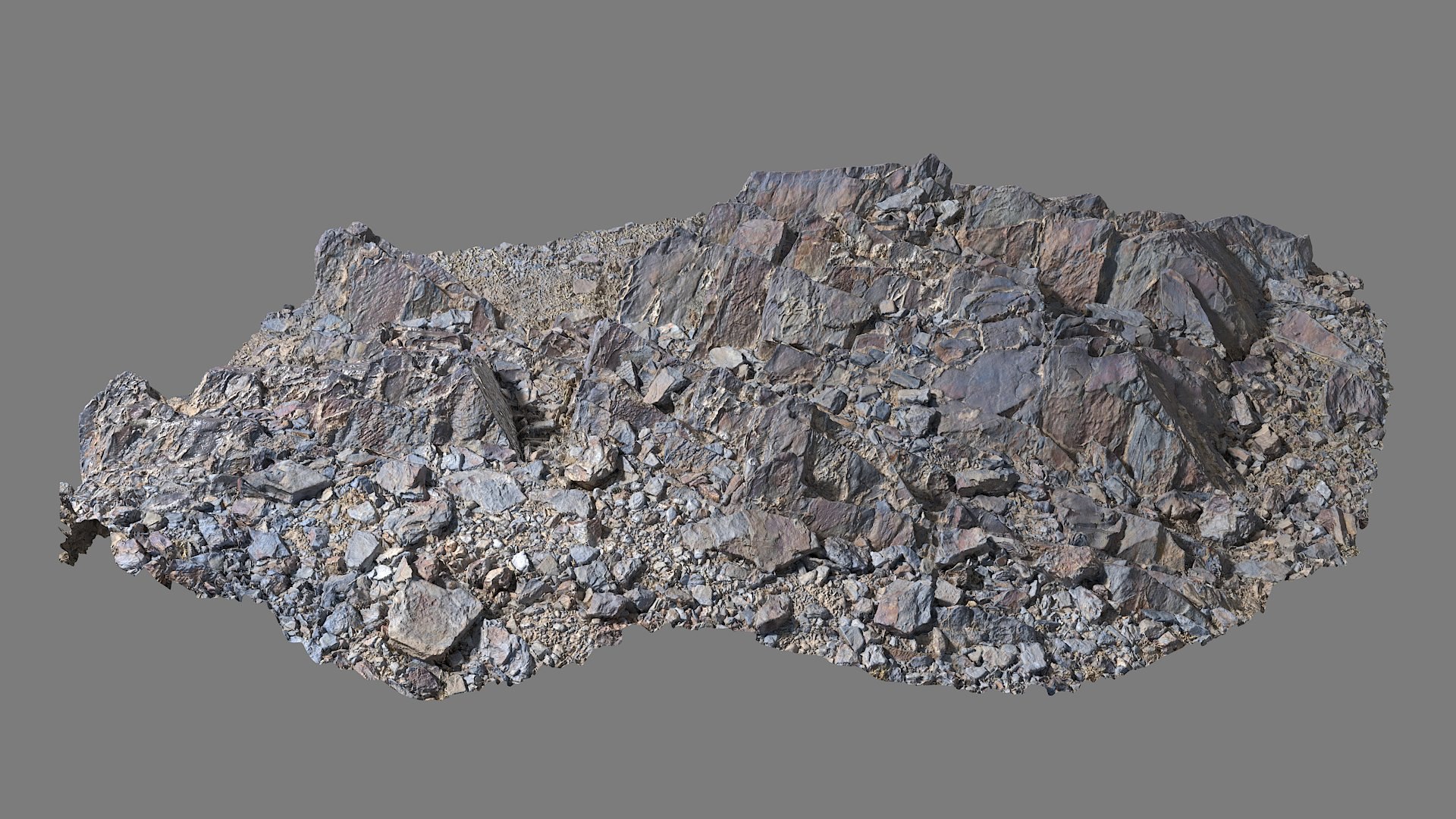 Assembly Ground Rock 24 Model - TurboSquid 2003752