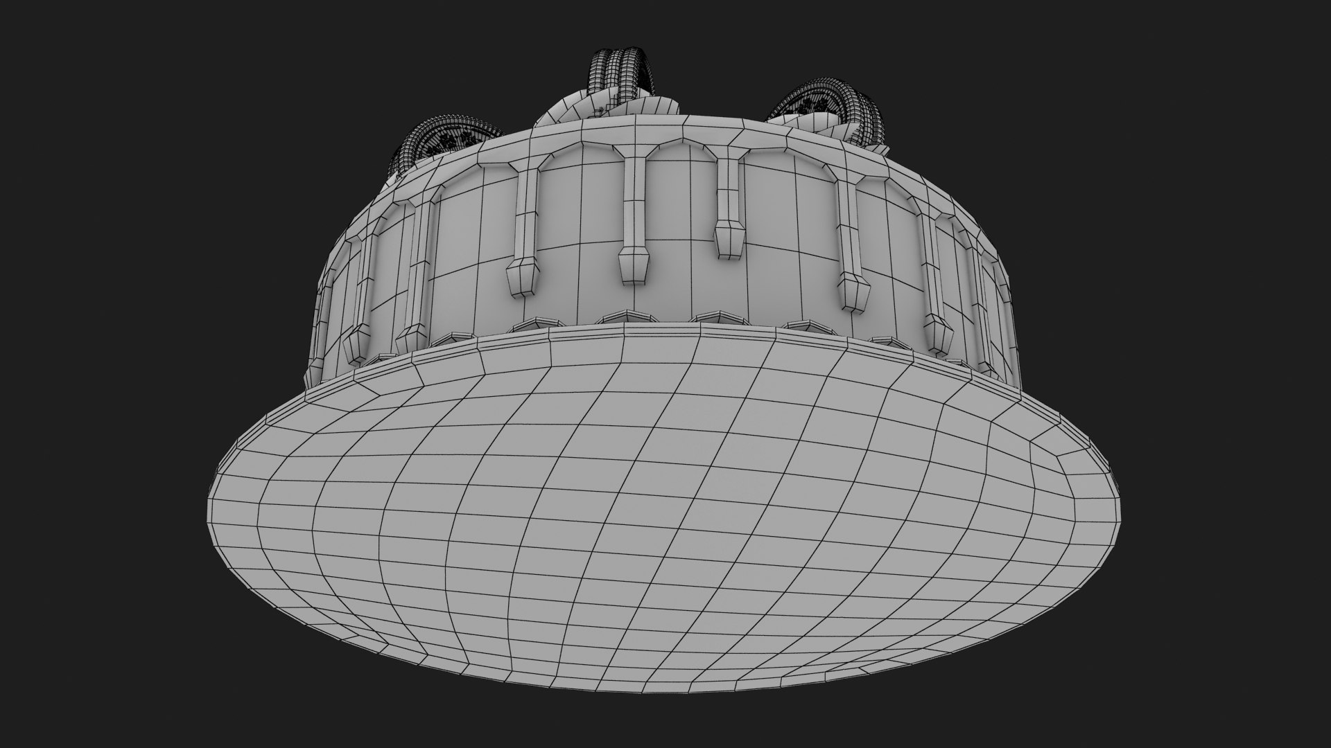 3D Oreo Cookie Cake - TurboSquid 2023199